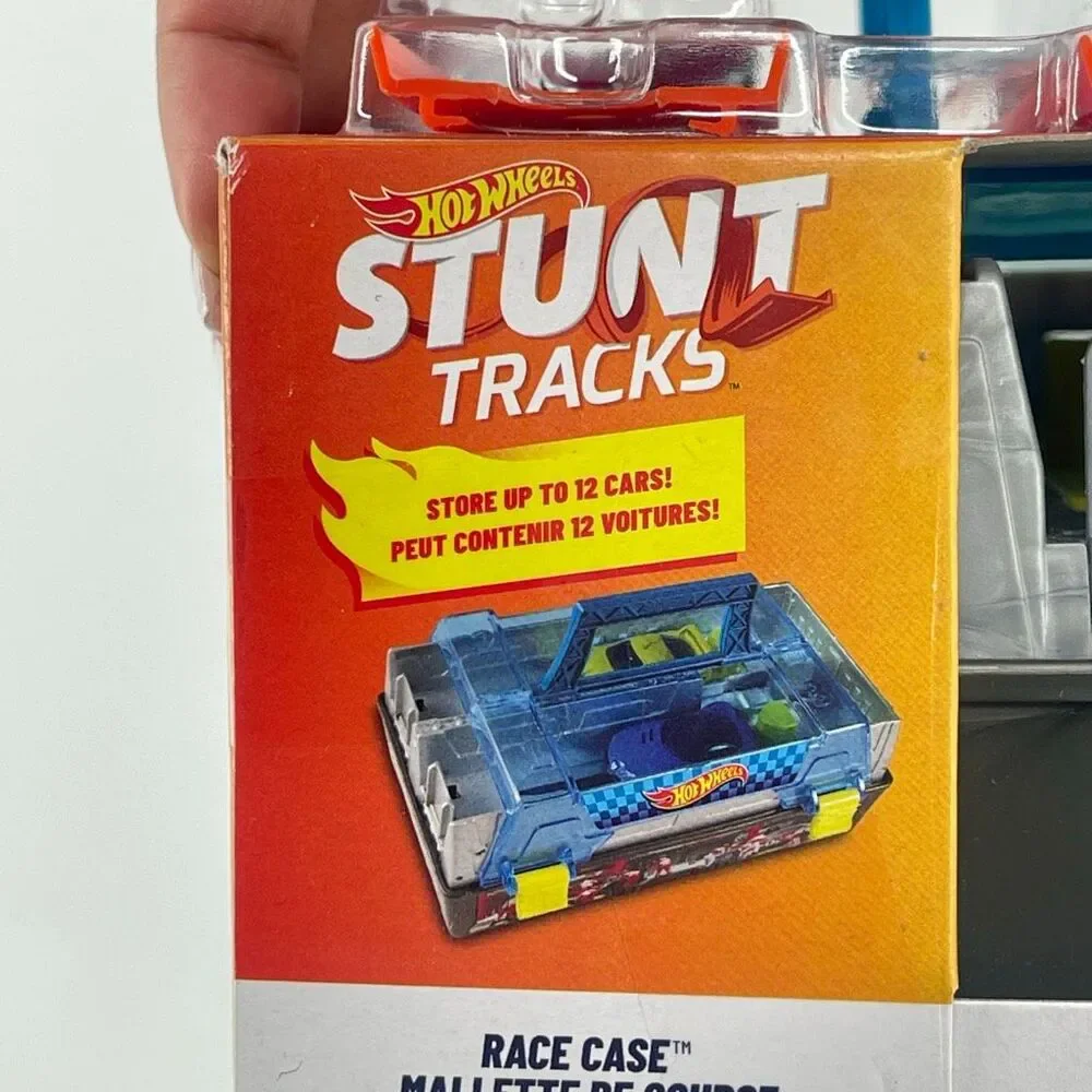 Hot Wheels | Toys | Hot Wheels Race Case Stunt Tracks Playset Dual ...